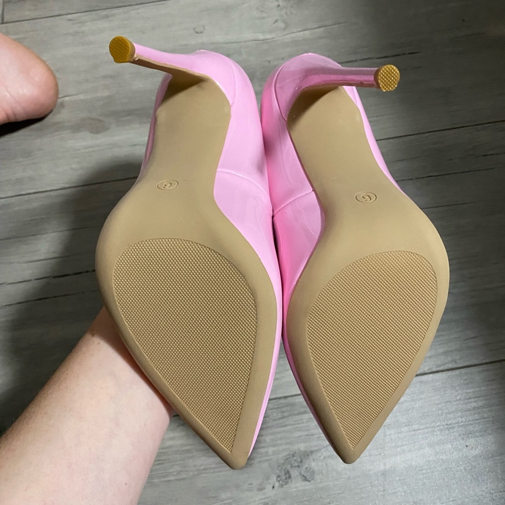 Barbie Stiletto 5” Heels Pastel Pink Never Worn - Gem